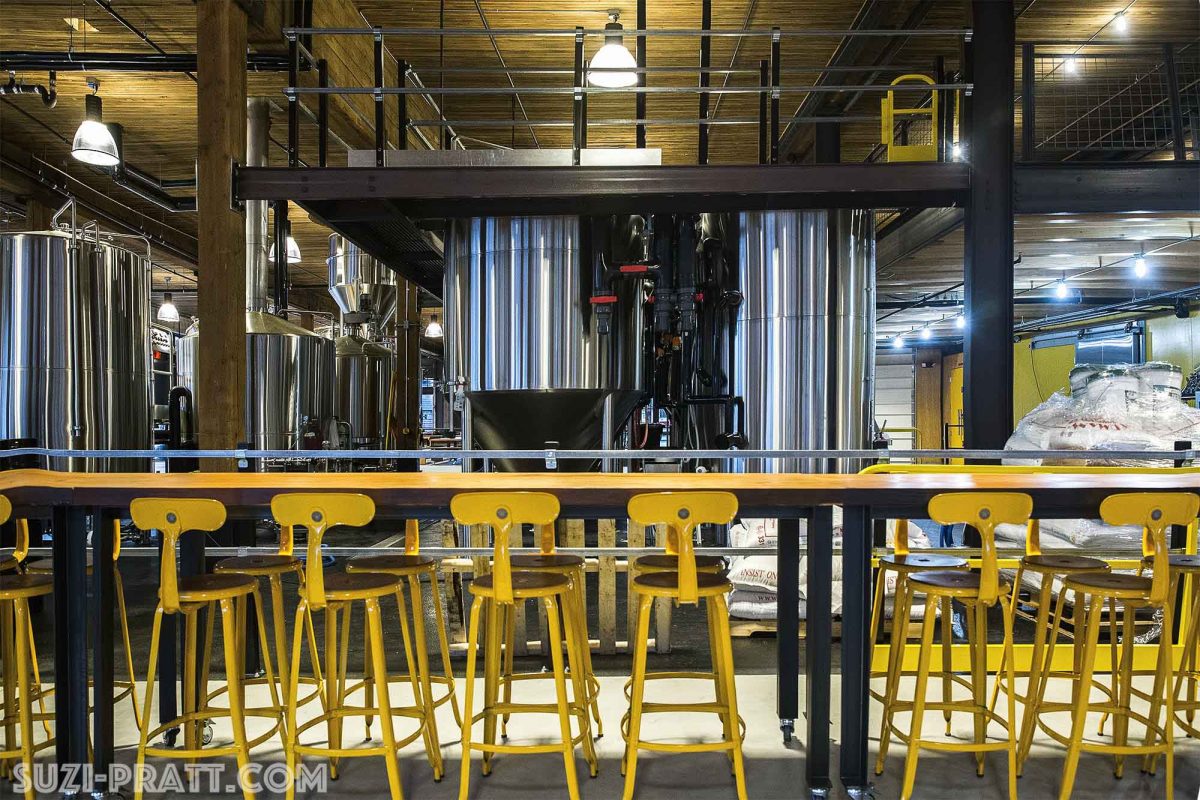 Optimism Brewing Company Interior Photographer in Seattle