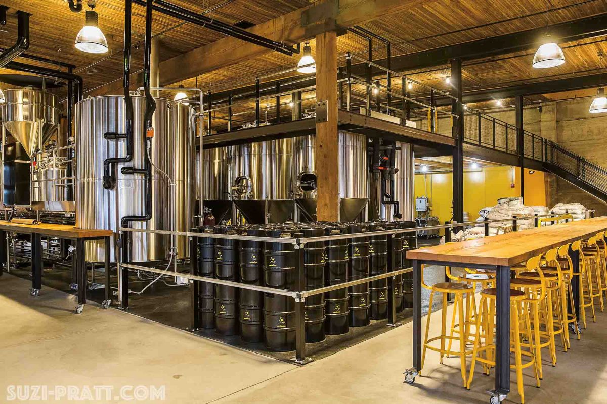Optimism Brewing Company Interior Photographer in Seattle